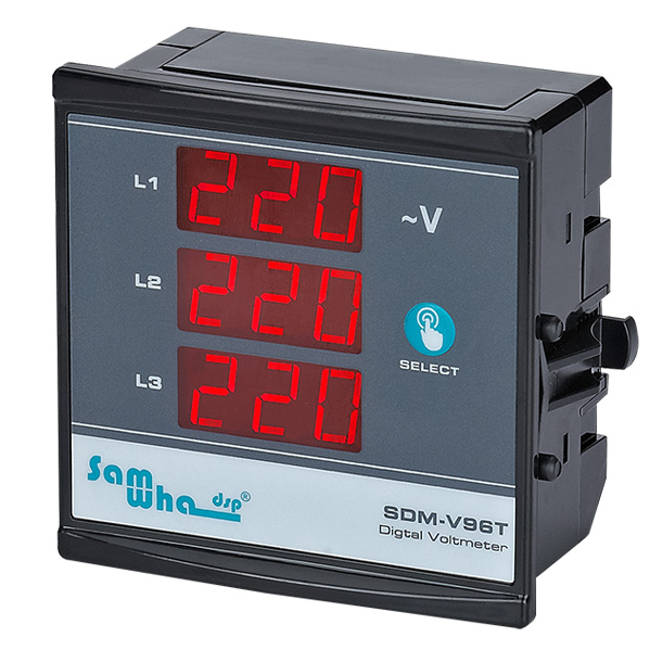 SDM-V96T - Buy Three Phase Voltage, Digital Voltmeter, Digital Voltage ...